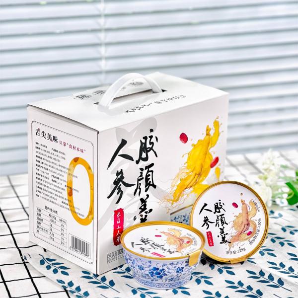 Quality Nourishing Ejiao Ginseng Triple Double Collagen Dessert Additive Free 168g for sale