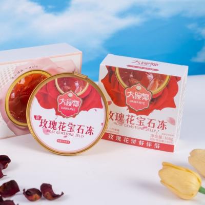 中国 ローズハーバルのゼリーデザート 168g 植物性機能食品 皮膚の健康と女性の健康を支える 食べる準備ができ 低砂糖 清潔なラベル スナック 販売のため