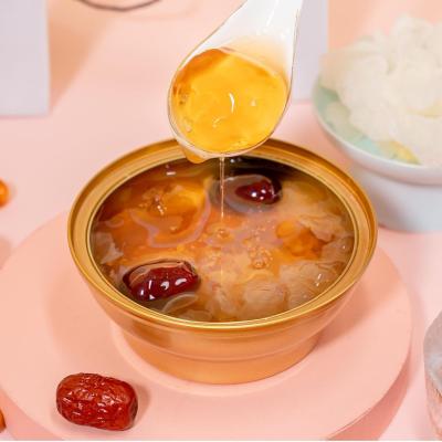 Erbe naturali Zenzero Dato Osmanthus Zuppa di gomma di pesca stufata per la salute della pelle Collagene naturale Benessere e bellezza delle donne dall'interno