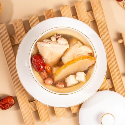 中国 ハーブ入りインスタントチキンスープ 500g レトルトパウチ入り ヘルシーミール 中華スープ OEM 販売のため