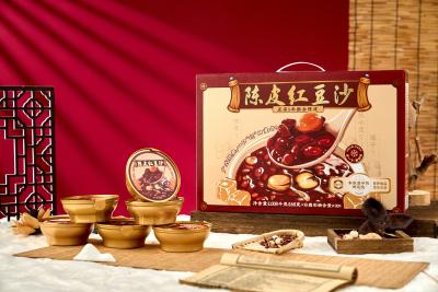 China Reduced Sugar Healthy Dried Tangerine Peel Red Bean Soup No Common Allergens Ingredients for Nutritional Food Markets for sale