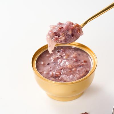 China Gut-Friendly Silky Buffalo Milk Black Rice Bird's Nest Congee Reduces Sweet Cravings Perfect for Steady Weight Control for sale