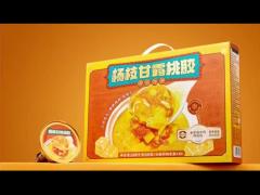 Mango instantâneo Pomelo Sago Colágeno Goma de pêssego Sobremesa com baixo teor de açúcar