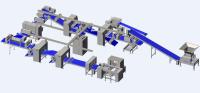 China 850mm Modular Pastry Laminator ZKS900 with Make-up Line for Dough Sheeting for sale
