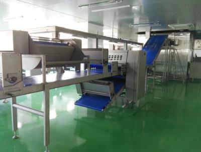 China 900 Mm Table Width Industrial Croissant Bread Maker Laminating Line Maximal 144 Layers For Croissant for sale