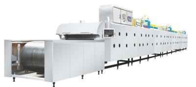 China Complete Puff Pastry Making Machine With Tunnel Oven For Turnkey Project for sale