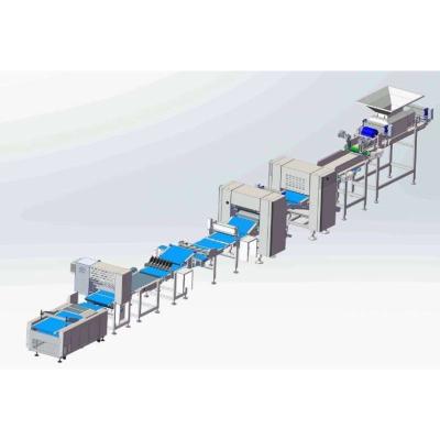 China Automatic Stress-Free Dough Sheeting Line for High-Hydration Baguette, Ciabatta and European Bread for sale