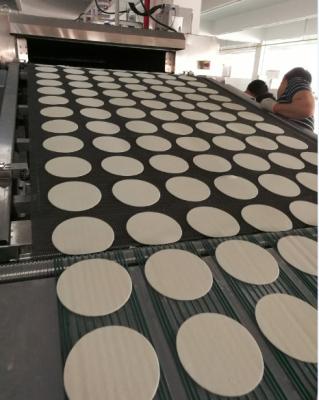 China 5-9 mm Thickness Pita Bread Making Machine For Kinds Of Flatbread Producing for sale