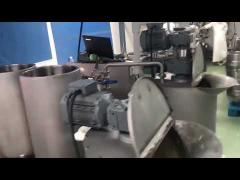 Sistema pequeno automático da aeração do bolo chiffon com controle do PLC de Siemens