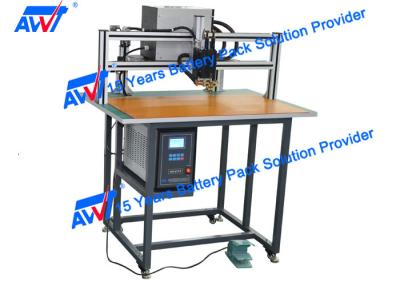 China Manual Precision Spot Welder / 32650 18650 Spot Welder With Touch Screen for sale