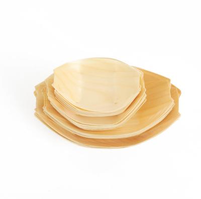 中国 50Pcs使い捨て可能なタケ役立つボート自然なシラカバ木の役立つボート 販売のため