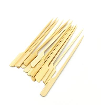 China 50pcs Extra Long Paddle Bamboo 6 Inch Skewers In Bulk for sale