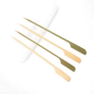 Cina la pagaia di bambù verde in serie di 15cm seleziona i bastoni per alimento in vendita