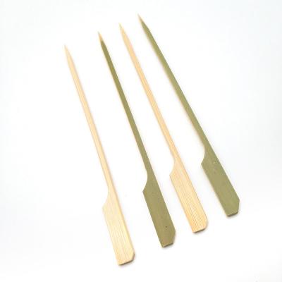 Cina la pagaia di bambù verde in serie di 15cm seleziona i bastoni per alimento in vendita
