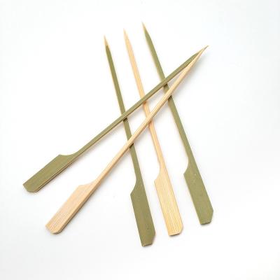 Cina la pagaia di bambù verde in serie di 15cm seleziona i bastoni per alimento in vendita