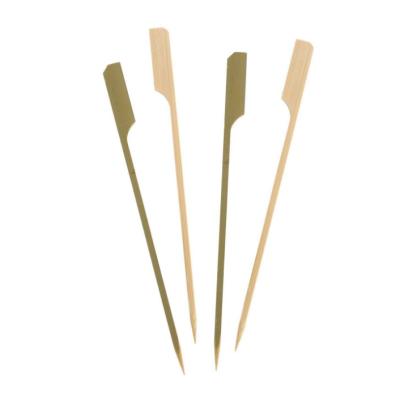 spiedi di bambù a 6 pollici di legno del BARBECUE eliminabile 100pc per il ricevimento pomeridiano