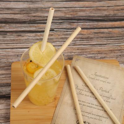 China costume de bambu maioria amigável das palhas bebendo 100Pack de 7mm Eco à venda