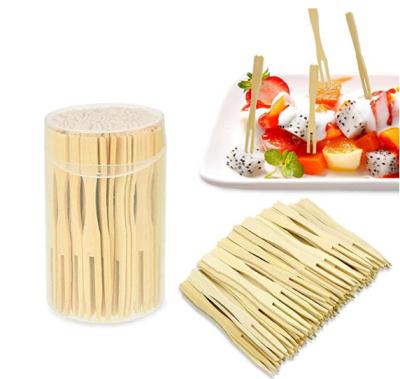 Cina L'alimento di bambù eliminabile a 3,5 pollici seleziona la coltelleria di legno di Eco per frutta in vendita