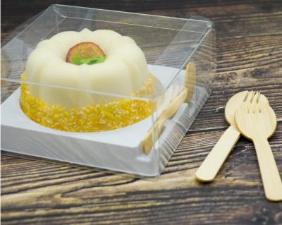 Cina coltelleria di bambù eliminabile Sporks biodegradabile di 16cm in serie per l'insalata del dolce in vendita