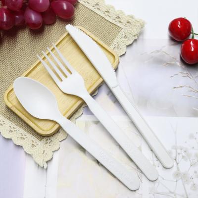 Cina I coltelli di plastica di Pla della coltelleria concimabile amichevole di Eco ammassano a 5,7 pollici in vendita
