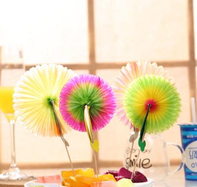 Cina l'alimento di bambù decorativo del fiore eliminabile 4Inch seleziona gli spiedi in vendita
