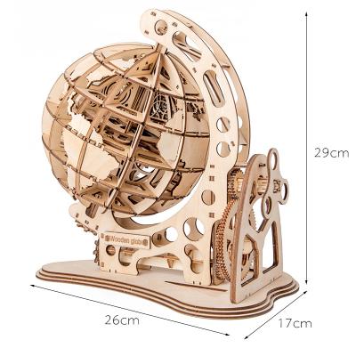 Cina il puzzle di legno perpetuo del blocco 3D gioca il modello meccanico di legno in vendita