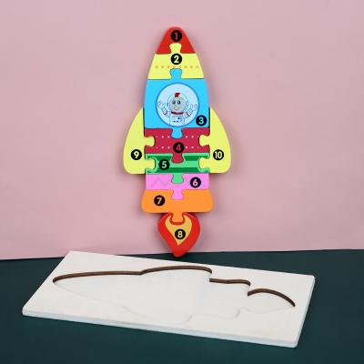 Cina Cubo di legno d'ortografia 0.9cm di puzzle del blocchetto di Montessori educativi in vendita