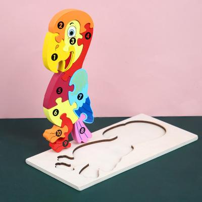 Cina Cubo di legno d'ortografia 0.9cm di puzzle del blocchetto di Montessori educativi in vendita