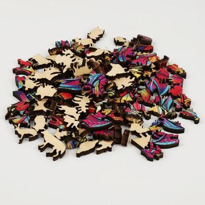 Cina 53g Lion Baby Building Blocks Wooden che impila i giochi interattivi animali del puzzle in vendita