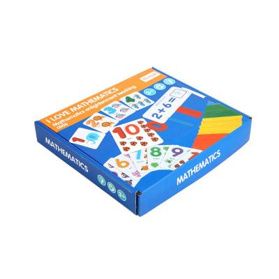 China 15cm Nontoxic Montessori que conta a placa de madeira da multiplicação da placa à venda