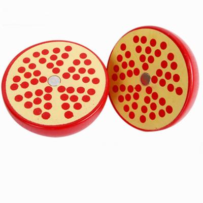 Cina Frutta di legno 10.5cm magnetica che taglia il giocattolo di legno stabilito del canestro di frutta in vendita