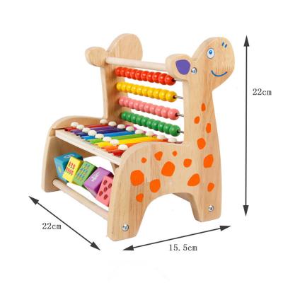 Cina Il musical di legno del bambino unisex gioca lo xilofono di legno del bambino in vendita