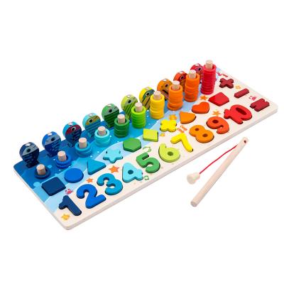 中国 数学釣教育木のMontessoriの赤ん坊は15cmをもてあそぶ 販売のため