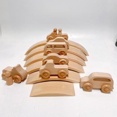 Cina L'arcobaleno 35.5cm ha colorato il grande bambino delle particelle elementari di legno in vendita