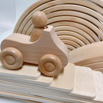 Cina L'arcobaleno 35.5cm ha colorato il grande bambino delle particelle elementari di legno in vendita