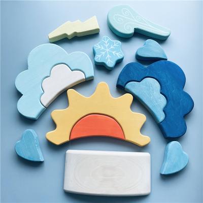 Cina Blocchetti di legno educativi del tempo di Montessori per i bambini in vendita