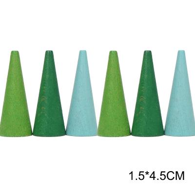 Cina giocattoli di legno educativi di Montessori dell'impilatore dell'arcobaleno 6pcs in vendita