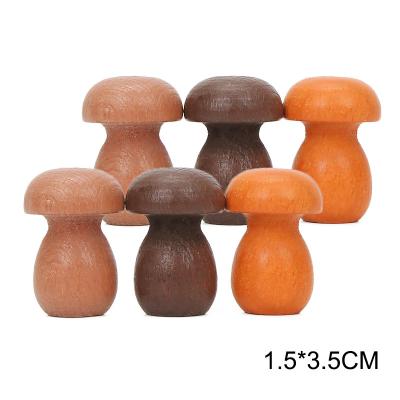 Cina giocattoli di legno educativi di Montessori dell'impilatore dell'arcobaleno 6pcs in vendita