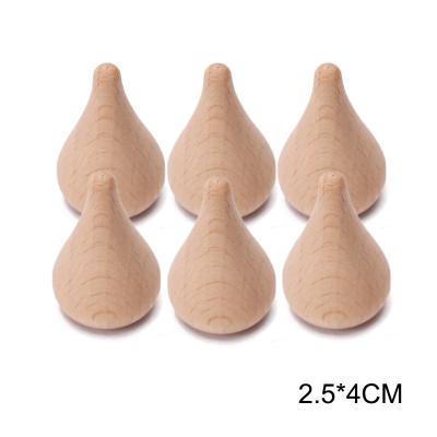 Cina giocattoli di legno educativi di Montessori dell'impilatore dell'arcobaleno 6pcs in vendita