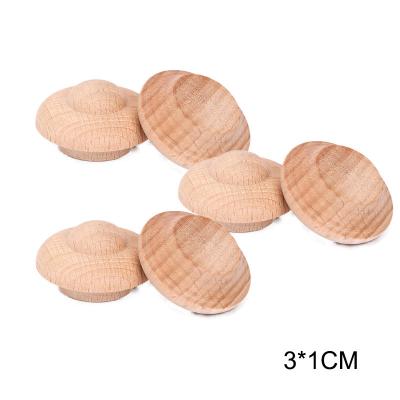 Cina giocattoli di legno educativi di Montessori dell'impilatore dell'arcobaleno 6pcs in vendita