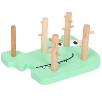 China Cognitive Crocodile Bear Shape Early Education Puzzle for sale