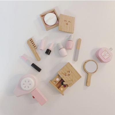 Cina Il Montessori portatile Toy Set cosmetico di legno dei bambini ISO9001 in vendita