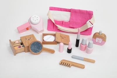 Cina Il Montessori portatile Toy Set cosmetico di legno dei bambini ISO9001 in vendita