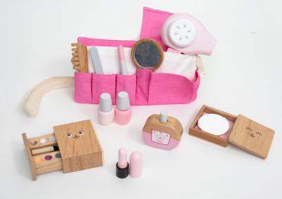 Cina Il Montessori portatile Toy Set cosmetico di legno dei bambini ISO9001 in vendita