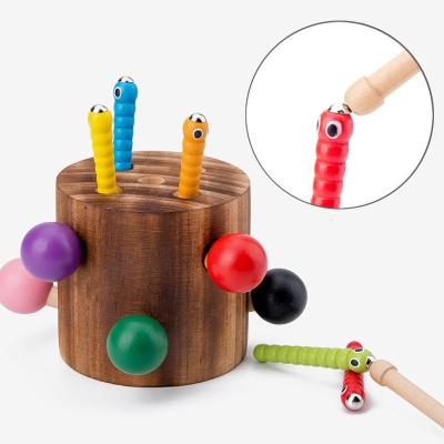 Cina Fermo di legno il gioco del verme per addestramento della coordinazione mano-occhio dei bambini in vendita