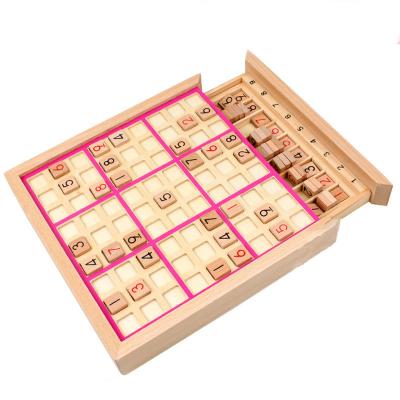 Cina Giochi di legno non tossici di Sudoku per sviluppo intellettuale in vendita
