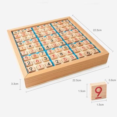 Cina Giochi di legno non tossici di Sudoku per sviluppo intellettuale in vendita