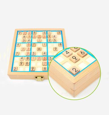 Cina Giochi di legno non tossici di Sudoku per sviluppo intellettuale in vendita