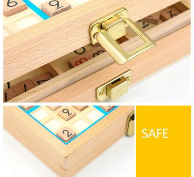 Cina Giochi di legno non tossici di Sudoku per sviluppo intellettuale in vendita