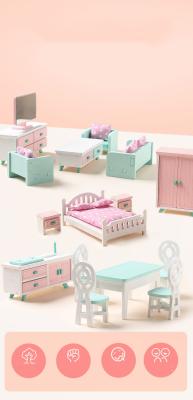 Cina Giocattoli di Mini Montessori Wooden Girls Bedroom senza la sbavatura in vendita